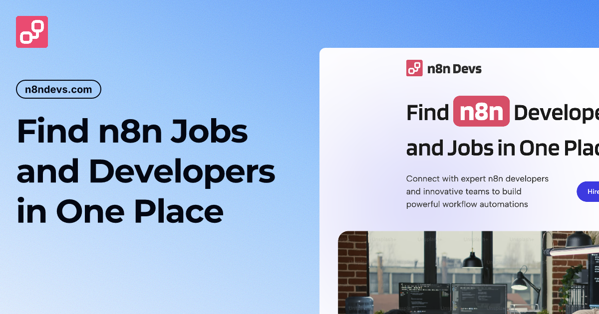 Full Stack Developer for AI SaaS Platform – n8n Job Feed